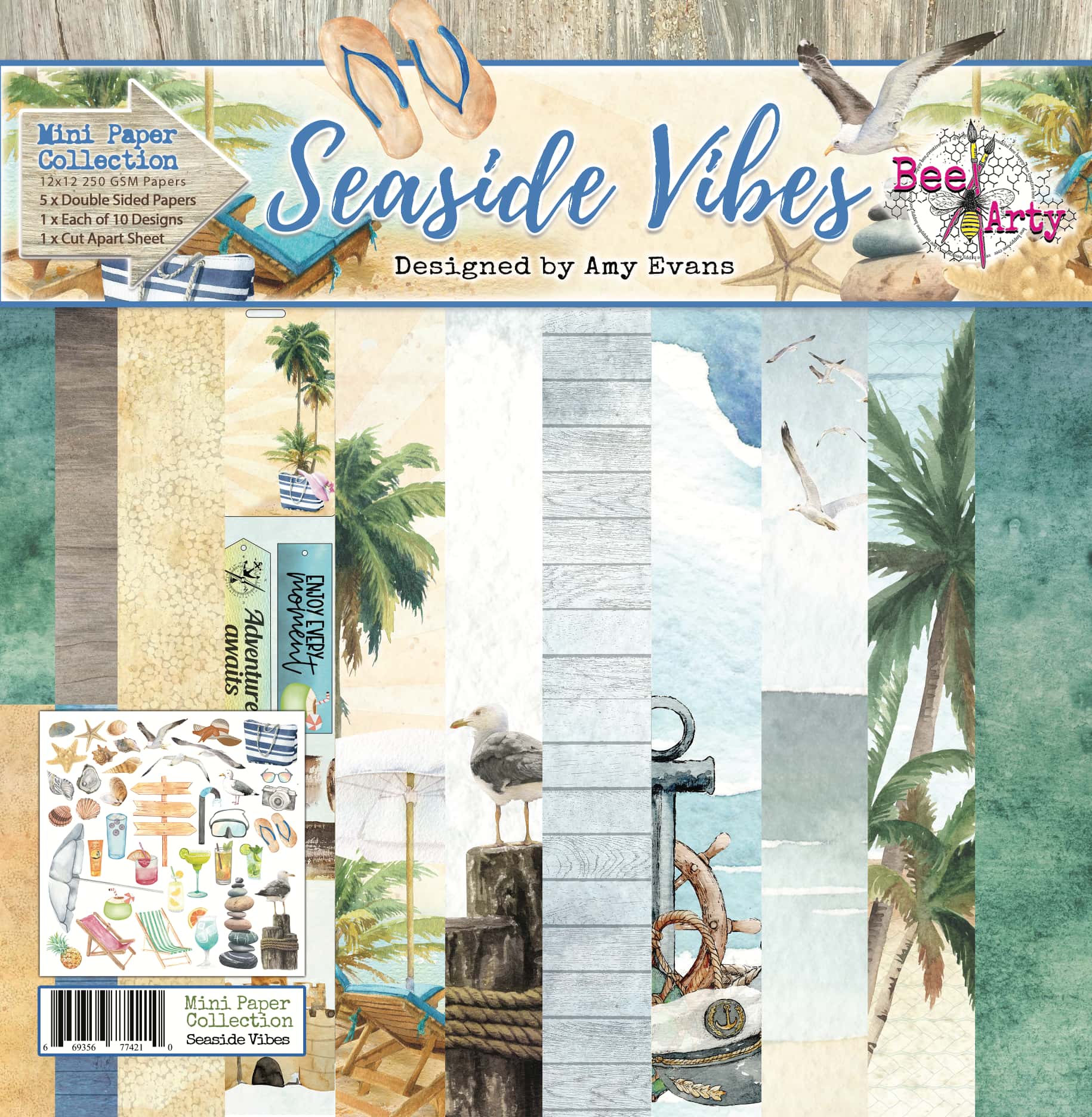 Bee Arty - Seaside Vibes Bundle – Captured Hearts Australia