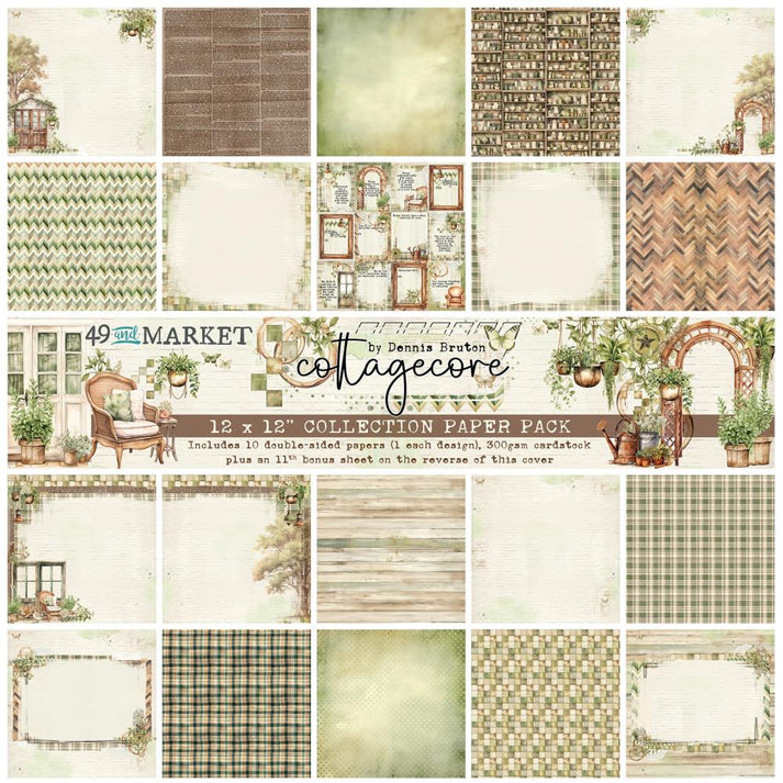 Cottagecore Collection Pack 12"x12" – Captured Hearts Australia